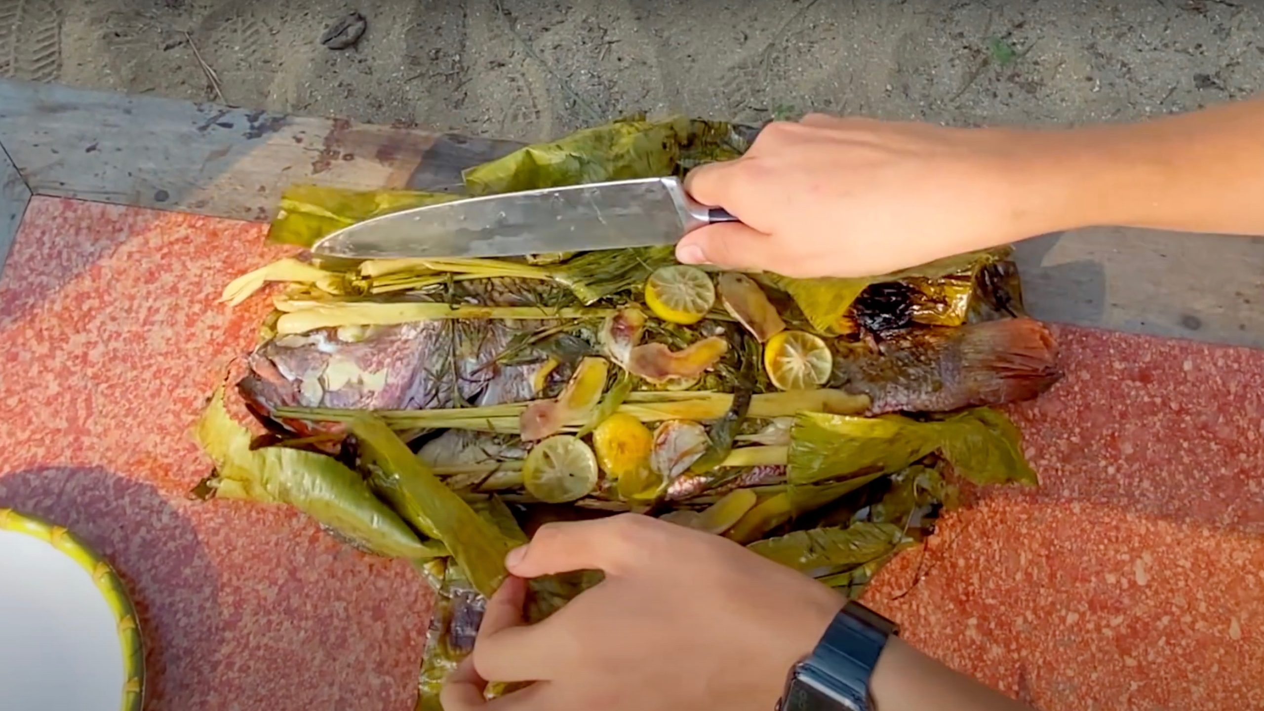 Amazing Baked Fish - Hello Yellow